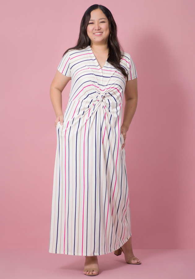 Waist Twist Maxi Dress | Syala Collections
