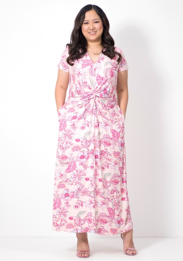 Waist Twist Maxi Dress | Syala Collections